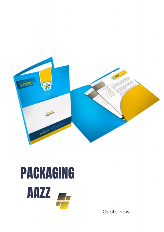 Custom Presentation Folders - PackagingAazz.com